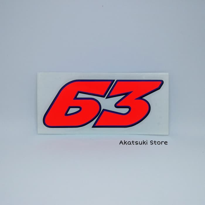 Jual Sticker Stiker 63 Pecco Bagnaia Motogp | Shopee Indonesia