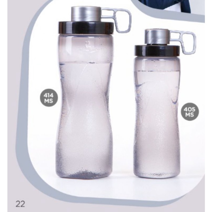 Jual Botol minum 1liter Jumbo Splash bottle MS Jumbo twin tulipware ...
