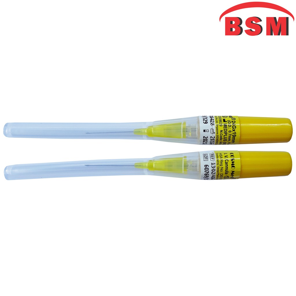 Jual IV Cath Cosmomed 24 G Jarum Infus IV Catheter 24 G | Shopee Indonesia