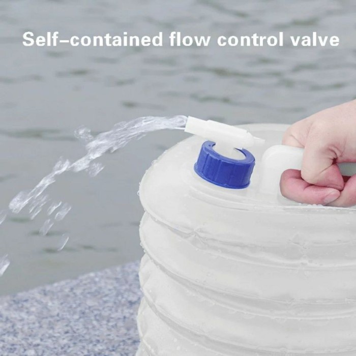 Jual Foldable Water Bucket 10 Liter / Galon Air Lipat 10 Liter / Water ...