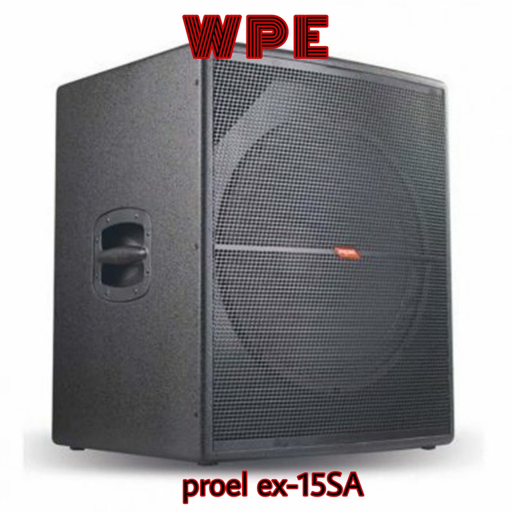 Jual Subwoofer Aktif Proel Ex15sa 15 Inch Original Proel Ex 15 Sa