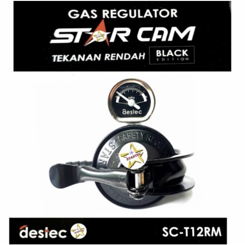 Jual Regulator Gas Starcam Sc~T12RM Tekanan Rendah | Shopee Indonesia