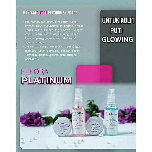 Jual Eleora Platinum/semua jenis kulit. | Shopee Indonesia