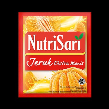 Jual Nutrisari rasa Jeruk Ekstra Manis (1 renceng isi 10 sachet ...