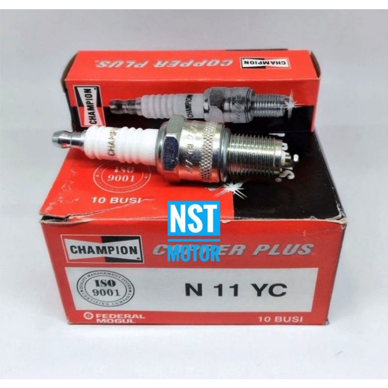 Jual Busi Champion N11YC N 11 YC Busi Ninja R Satria 2Tak Vespa RXZ ...