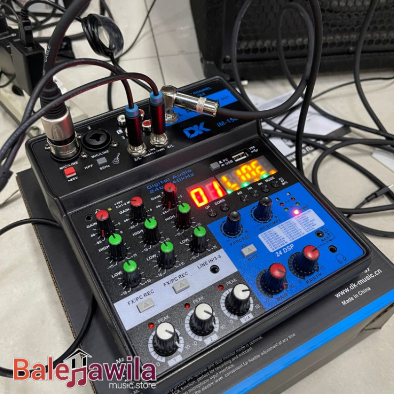 Jual Mixer IM 100 IM100 Mixer DK Technology IM100 DK IM150 2-6 Channel ...