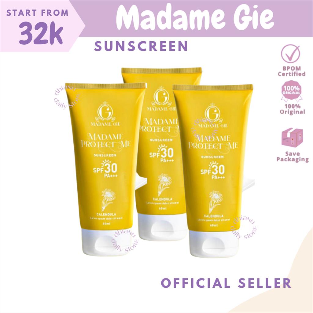 Jual Madame Gie Suncreen Spf PA30++ Protect Me 60ml | Shopee Indonesia