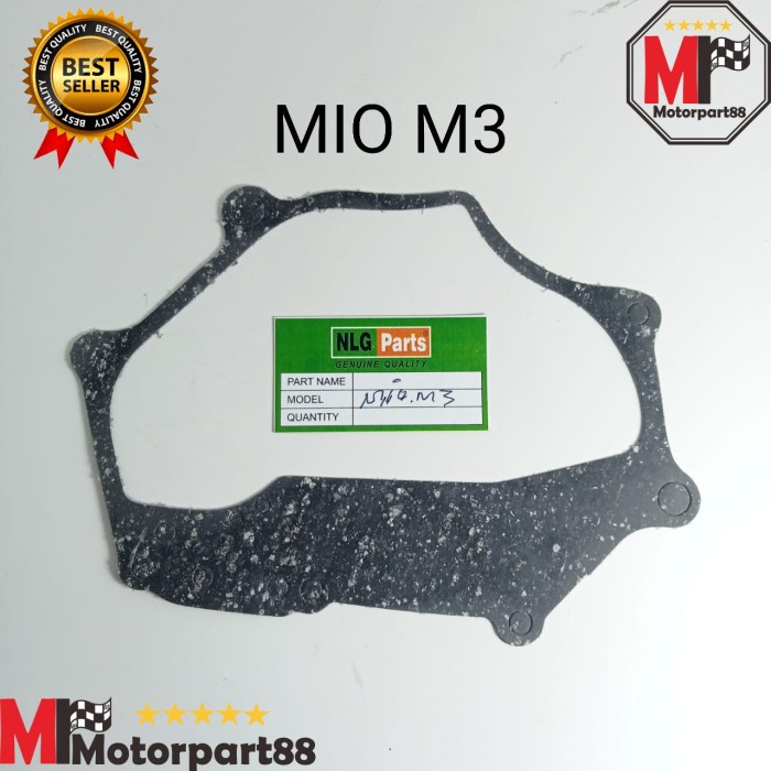 Jual PAKING PERPAK GASKET MISSION CASE GARDAN GEAR BOX MIO M3 | Shopee ...