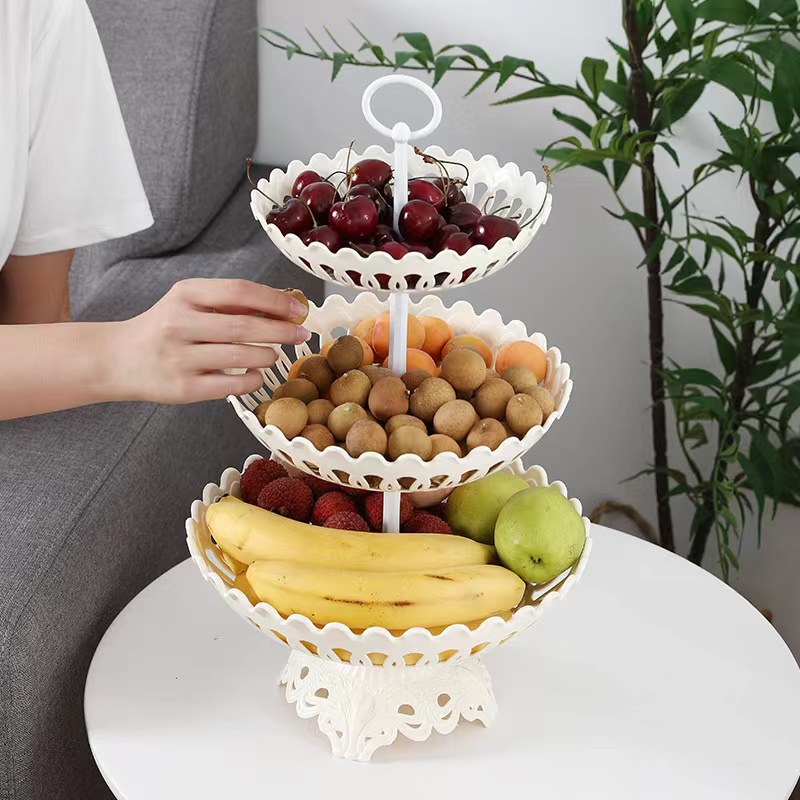 Jual Cupcake Stand/FruitDessert Table/Rak Makan Kue Buah Cake Plate ...