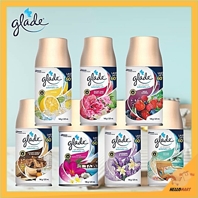 Jual ORIGINAL Glade Matic Spray REFILL Air Freshener 146 gr / 225 ml / Pengharum Ruangan ...