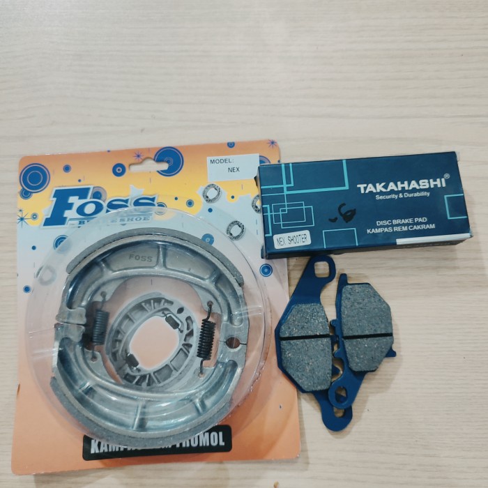 Jual KANVAS REM SET DEPAN BELAKANG SUZUKI NEX 1 | Shopee Indonesia
