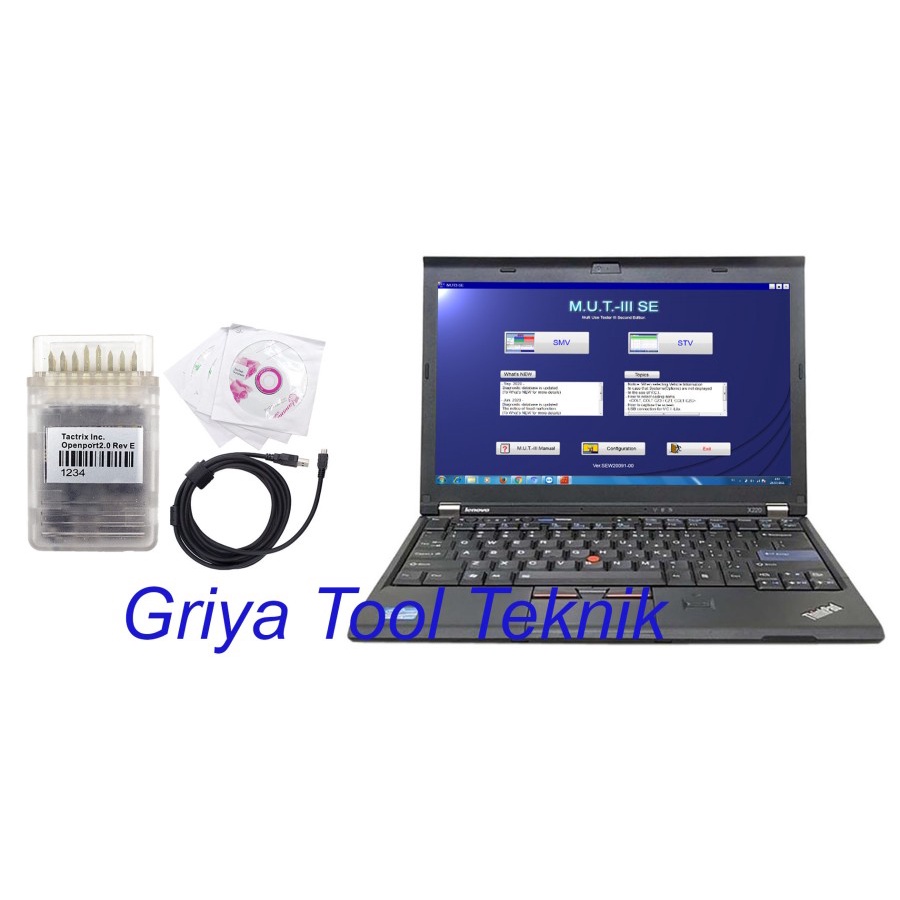 Jual Kabel Scanner Mobil Openport Mitsubishi MUT Paket Laptop siap ...