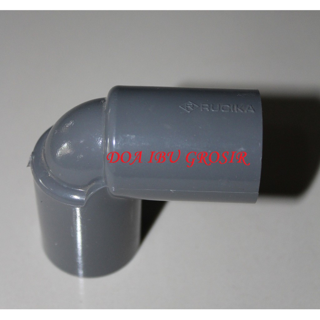 Jual Elbow Pipa PVC 1/2 inchi RUCIKA AW | Shopee Indonesia