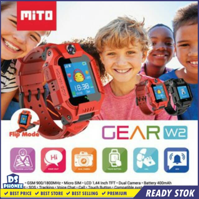 Jual jam tangan anak Smartwatch original gear W2 mito jam aimo imo ...
