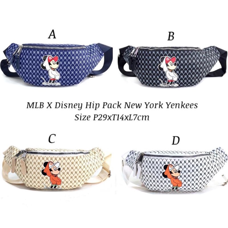 Jual MLB X Disney Hip Pack New York Yenkees | Shopee Indonesia