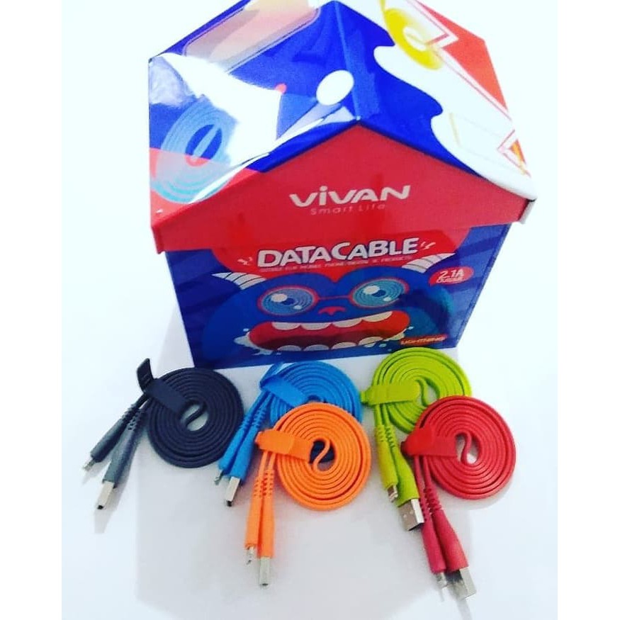 Jual Kabel Data Vivan CSL100 kabel lightning for ip 5/6/7/8/X | Shopee ...