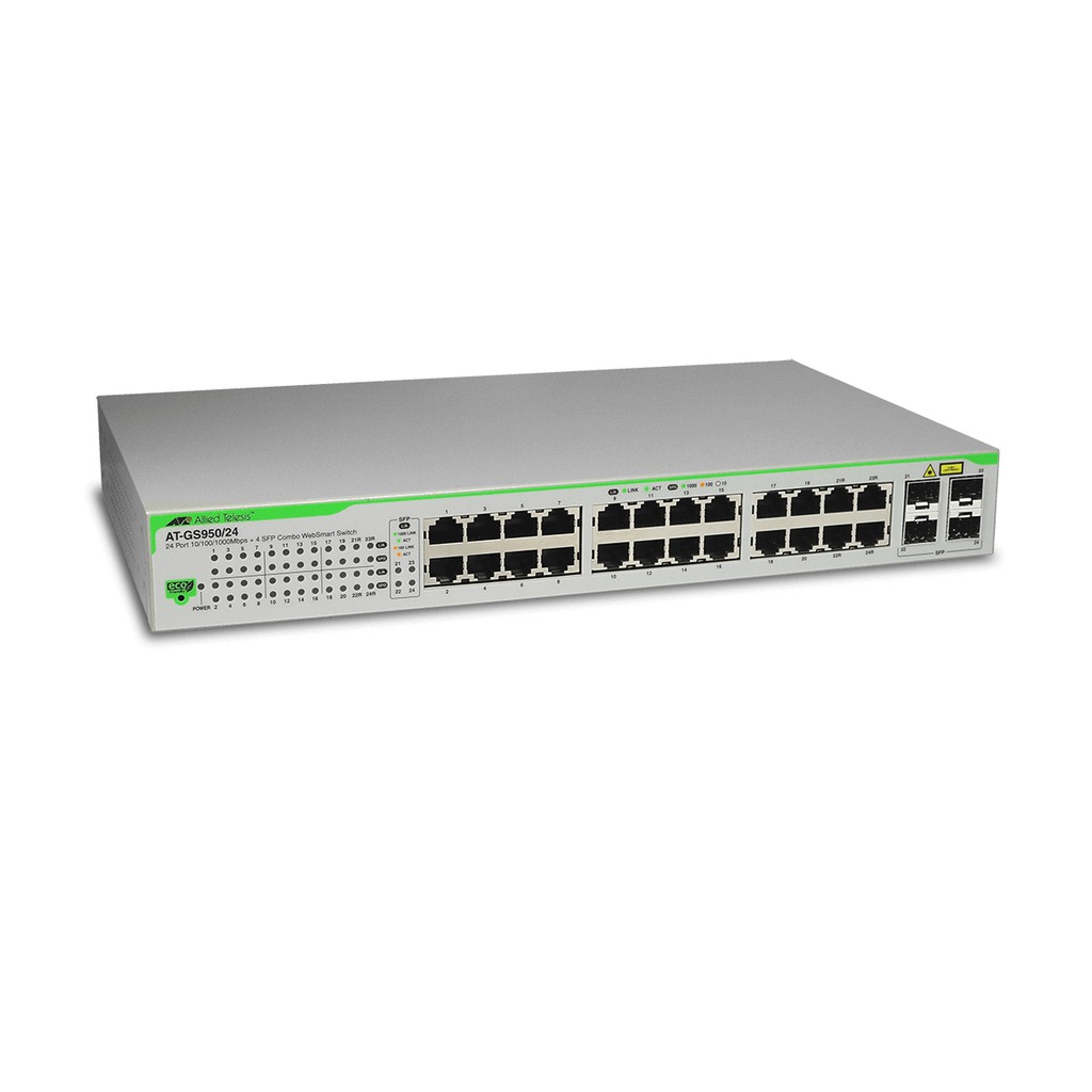 Jual Allied Telesis AT-GS950/24 , 24 Port Gigabit + 2 SFP Websmart Switch | Shopee Indonesia