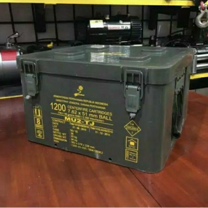 Jual Box Kotak Bekas Isi Munisi / Kotak Peluru Plastik Pindad Serbaguna ...