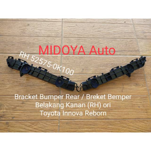 Jual Bracket Bumper Rear Breket Bemper Belakang Toyota Innova Reborn ...