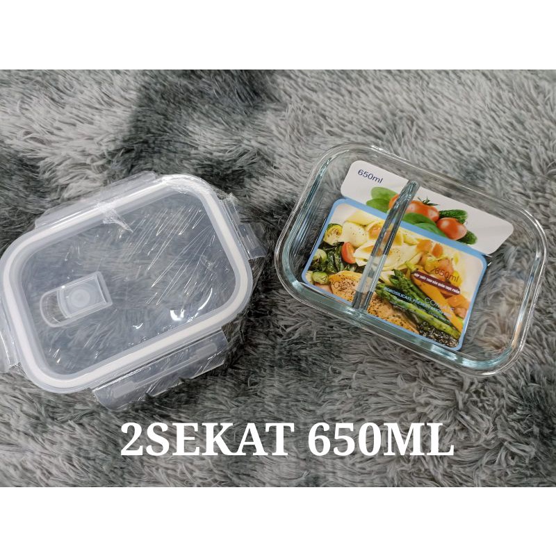Jual GLASSLOCK 2sekat 650ml | Shopee Indonesia