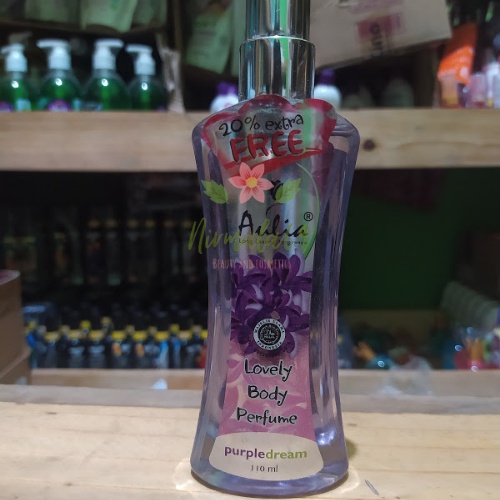 Jual AULIA LOVELY BODY MIST / PERFUME 110ML/parpum awet | Shopee Indonesia