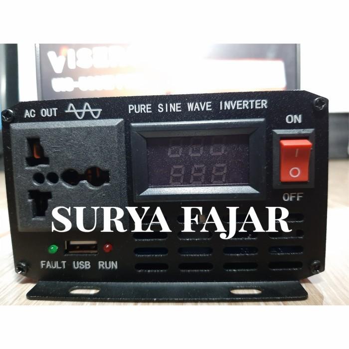 Jual Inverter Pure Sine Wave Visero 500w VIO-500 PSW 500 Watt Sinus Murni | Shopee Indonesia