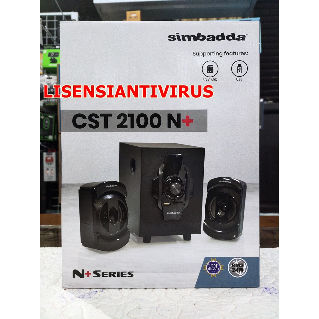 Jual Speaker Simbadda CST 2100 2100N Bluetooth USB AUX FM RADIO ...