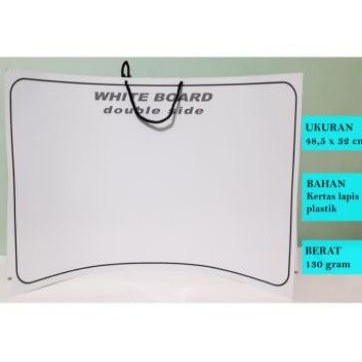 Jual White Board Lembaran Karton Gulung Papan Tulis Tempel ...