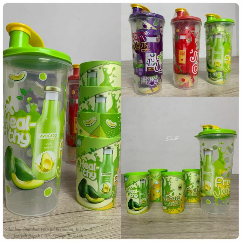 Jual botol gelas air minum set| botol air minum kulkas| botol air set ...