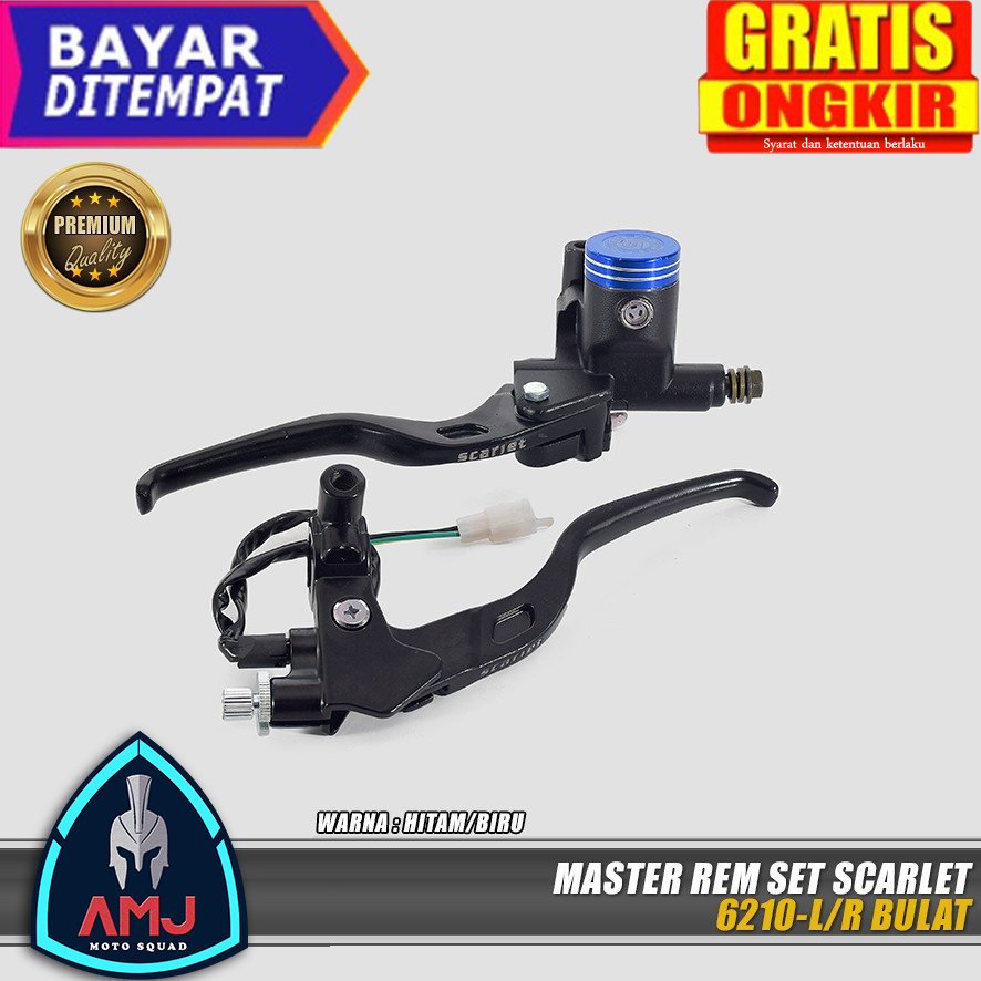 Jual Master Rem SET Kanan Kiri SCARLET 6210 Left Right BULAT | Shopee ...