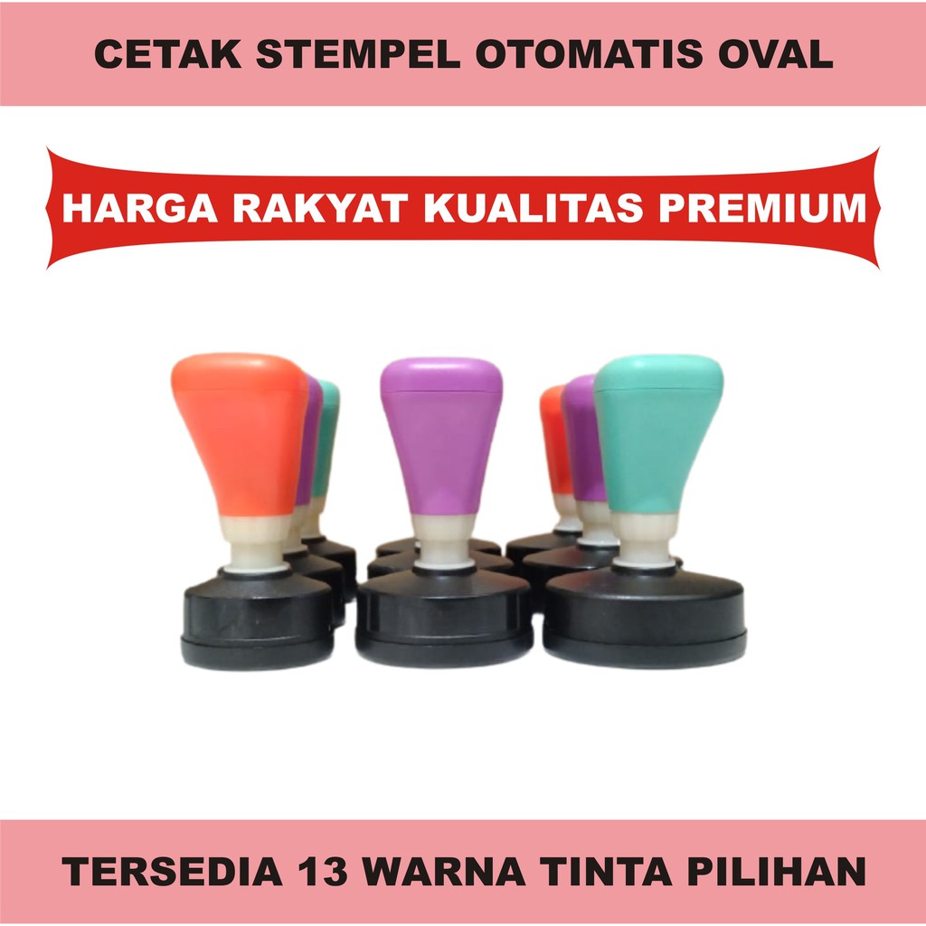 Jual Cetak Stempel Flash Oval | Shopee Indonesia