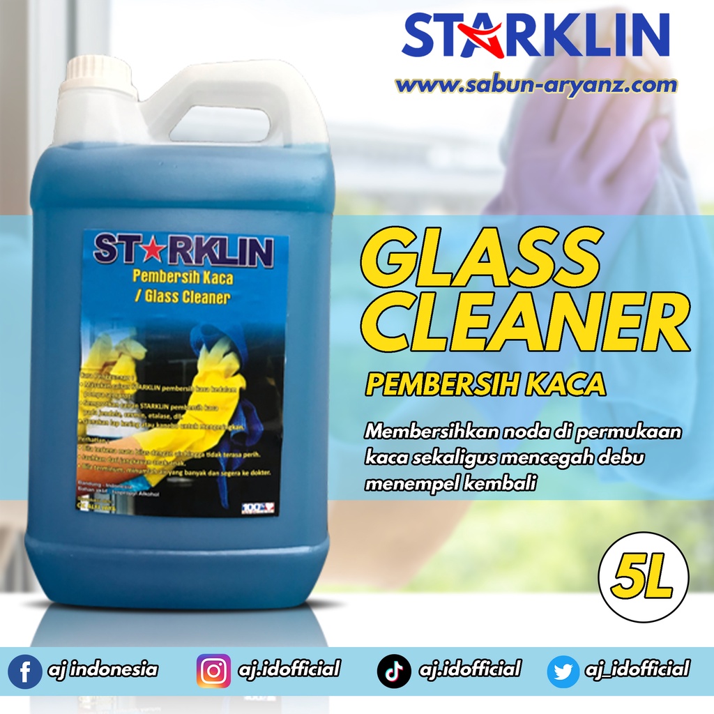 Jual Pembersih Kaca Glass Cleaner 5 Liter | Shopee Indonesia