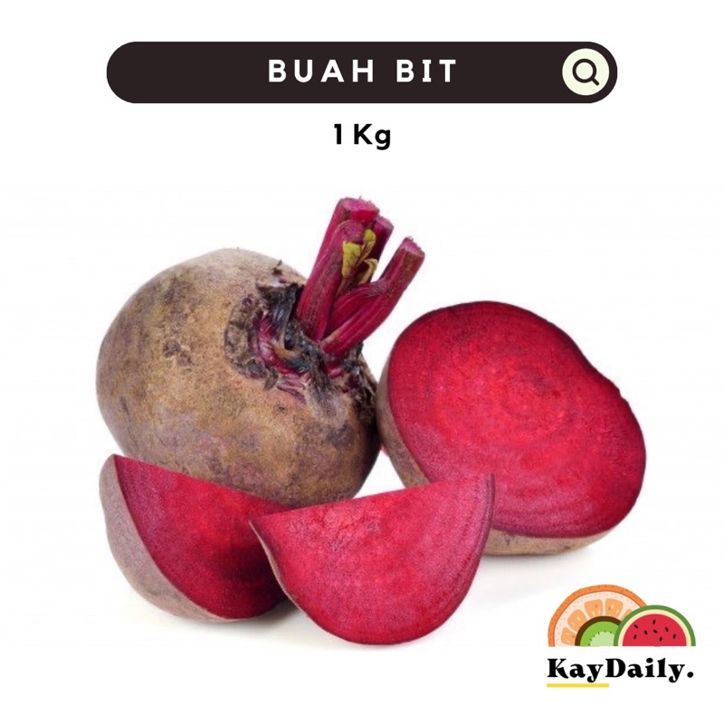 Jual BUAH BIT MERAH SEGAR (BEETROOT) 1 KG | Shopee Indonesia