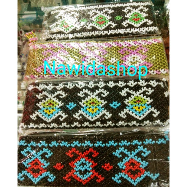 Jual Dompet Manik Tempat Pensil Dayak Borneo Balikpapan Kalimantan ...