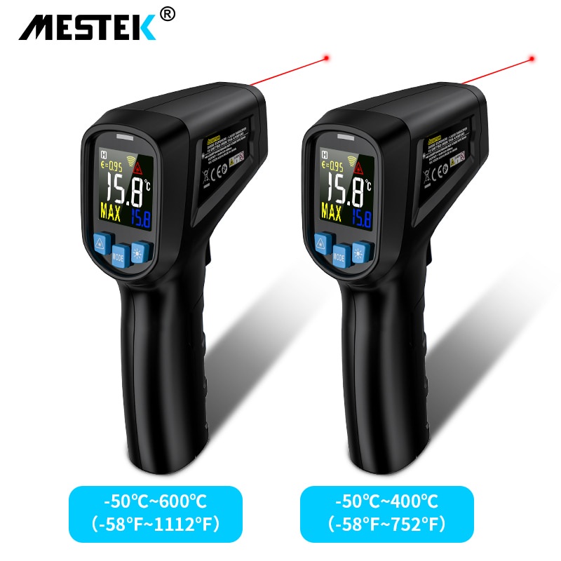 Jual PREORDER Digital Infrared Thermometer Laser Temperature Meter Gun ...