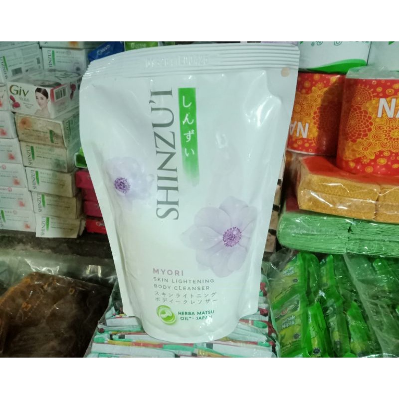 Jual SHINZUI Skin Lightening Body Cleanser 200ml Refill | Shopee Indonesia
