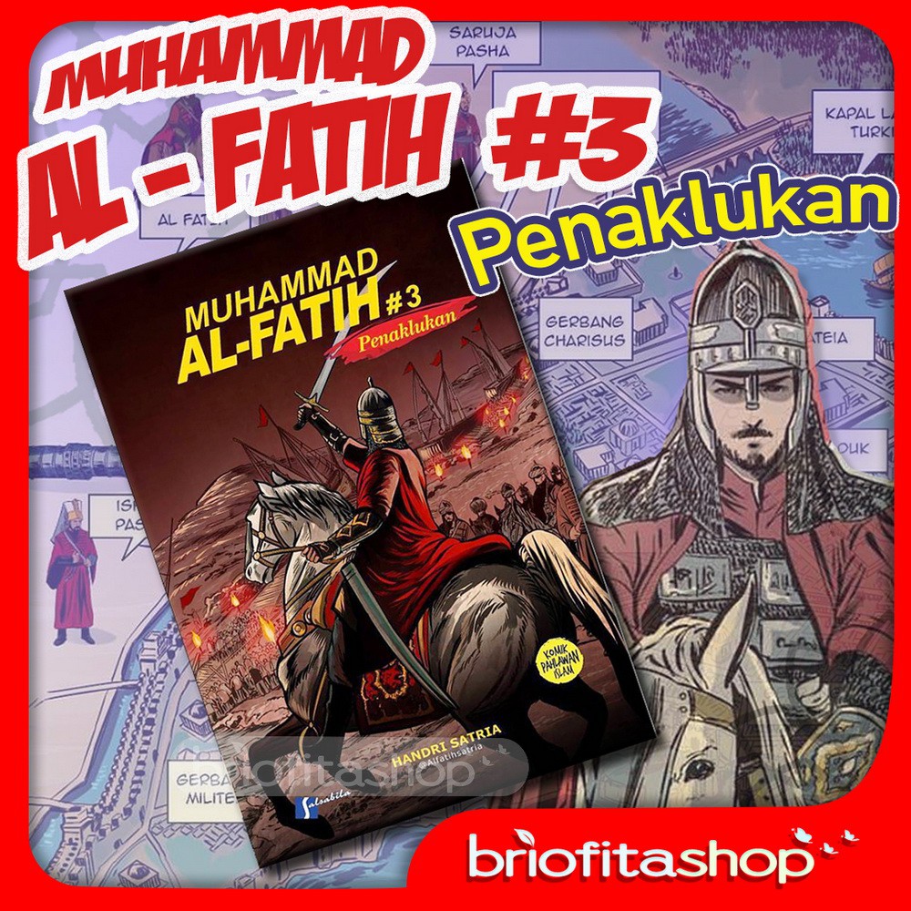 Jual Komik Anak Muhammad Al Fatih Jilid 3 Penaklukan | Shopee Indonesia