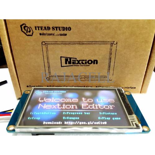 Jual Nextion 3.2" HMI UART LCD TFT + Touchscreen for Arduino Rasbpi | Shopee Indonesia