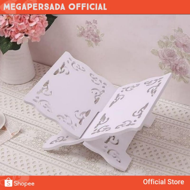 Jual Rak Al Quran Tempat Baca Al Quran Buku Majalah Portable motif ...