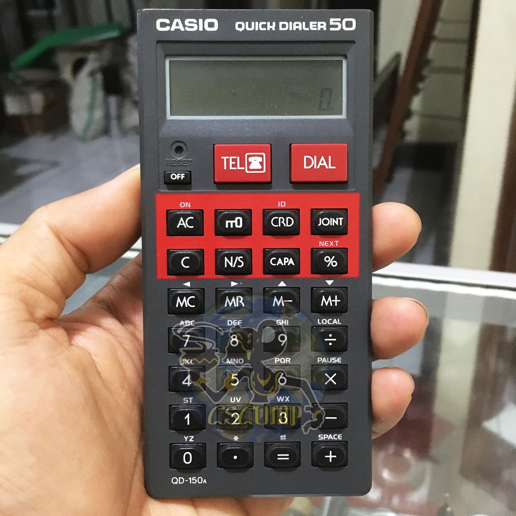 Jual Kalkulator Vintage Genuine Casio QD-150A Quick Dialer 50 Original ...