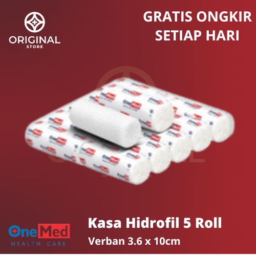 Jual Kasa Perban One Med Hidrofil ROLL Onemed 3,6 m x 10 cm Kassa ...