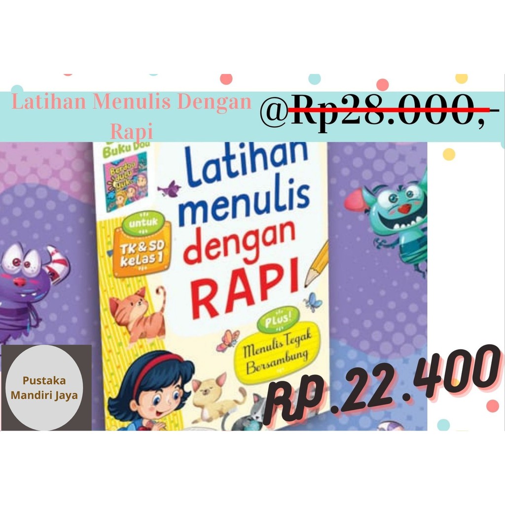 Jual Buku Latihan Menulis dengan Rapi | Shopee Indonesia