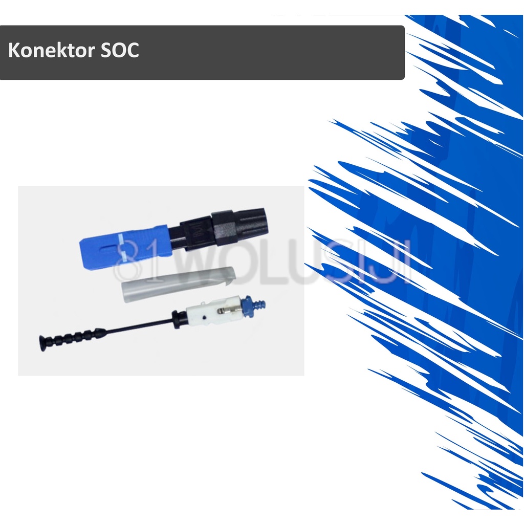 Jual Conektor Splice On Connector (SOC) SC UPC ISI 5 PCS | Shopee Indonesia