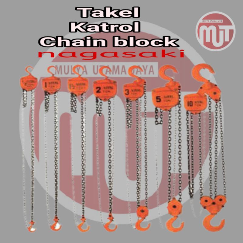 Jual Takel, Katrol, Chain block 2 ton 5 meter NAGASAKI | Shopee Indonesia