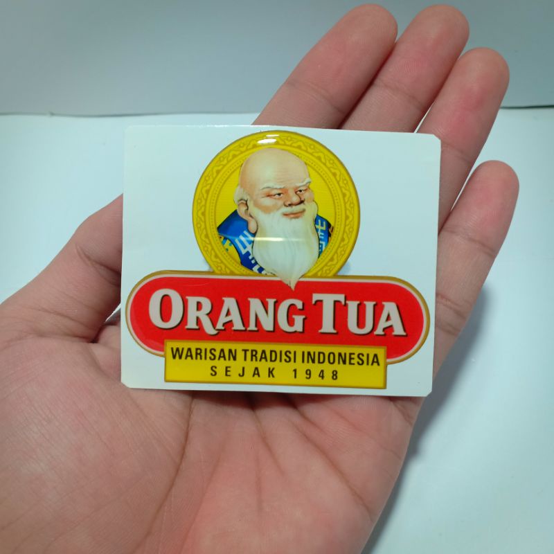 Jual LOGO ORANG TUA Emblem sticker timbul resin lentur | Shopee Indonesia