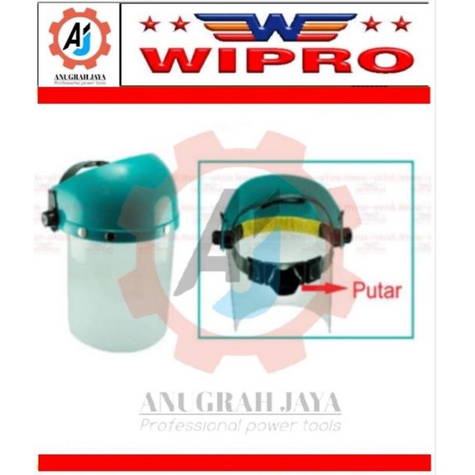 Jual Helm Safety Face Shield Kedok Gerinda Wipro KG05 | Shopee Indonesia