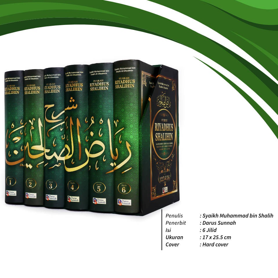 Jual Buku/Islami/fikih/tasawuf bacaan/referensi/ensiklopedia/hadits/ Syarah Riyadhush Shalihin ...