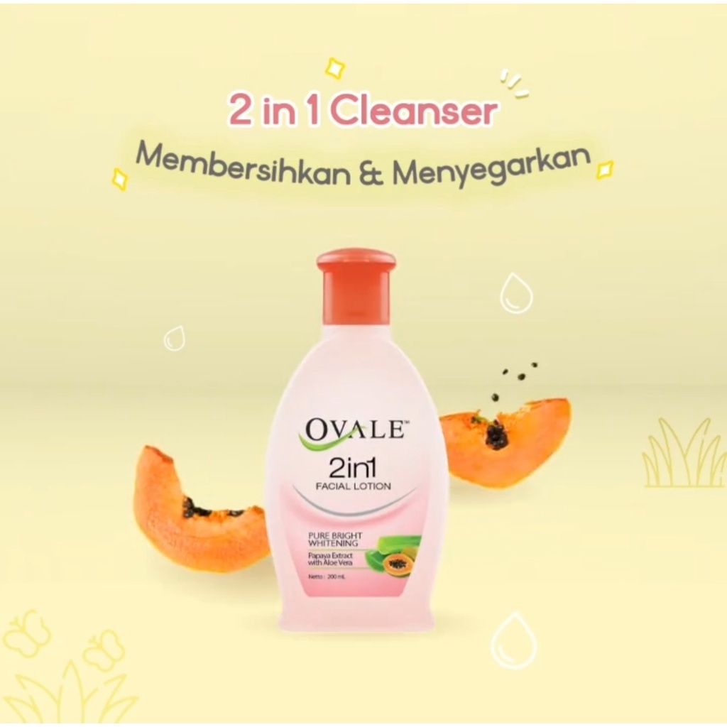 Jual Ovale Facial Lotion 200ml / 100ml / 60ml | Shopee Indonesia