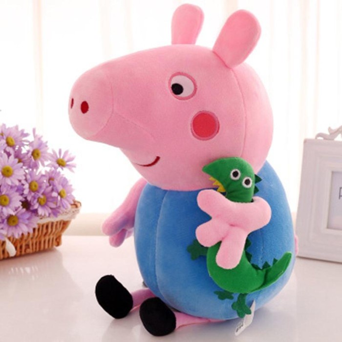 Jual 08 - Boneka Peppa Pig Biru Boneka Hadiah Ulang Tahun Valentine ...
