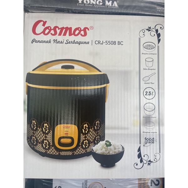 Jual penanak nasi serbaguna Cosmos 5508 | Shopee Indonesia